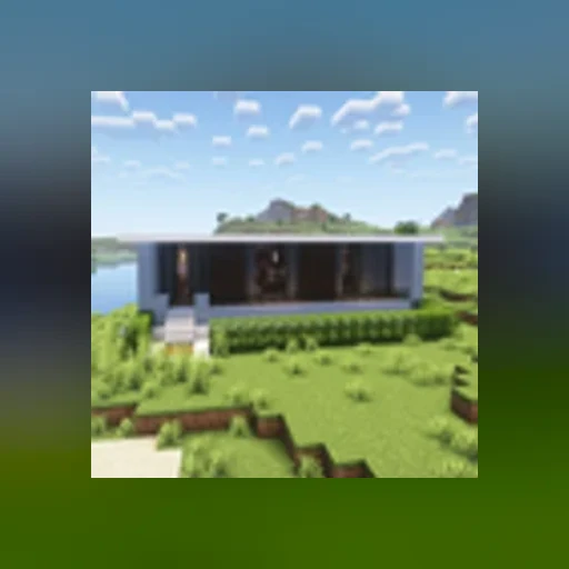 Modern Villager House — скачать мод на Майнкрафт 1.21.8 для Fabric ...